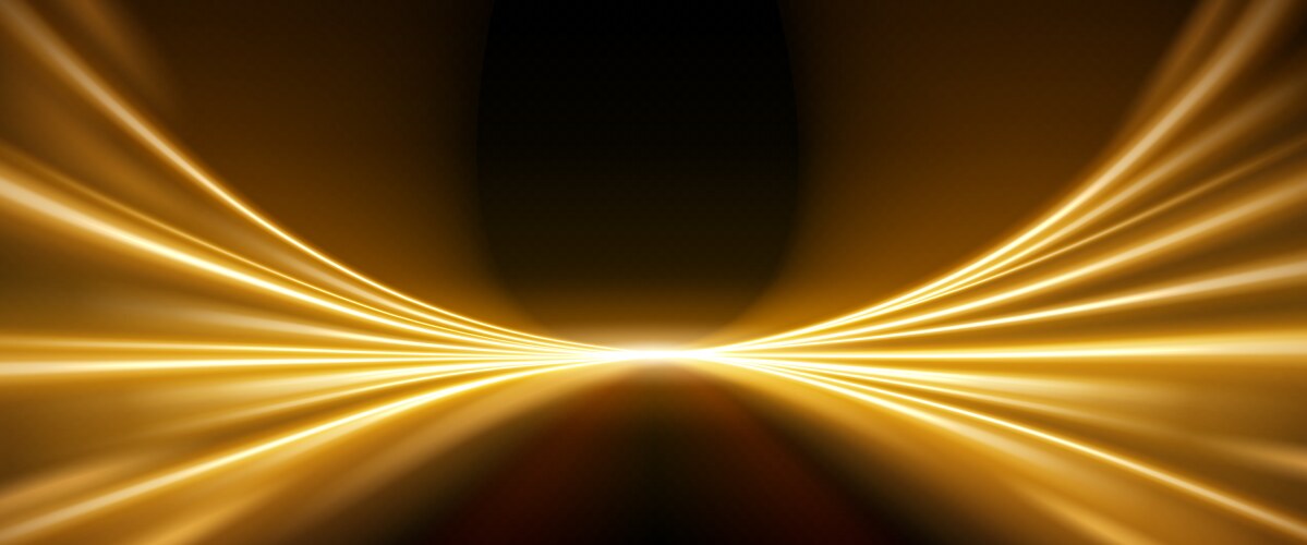 Light Effect Gold Vector Gold Light Flash Glitter Dust Particles Burst