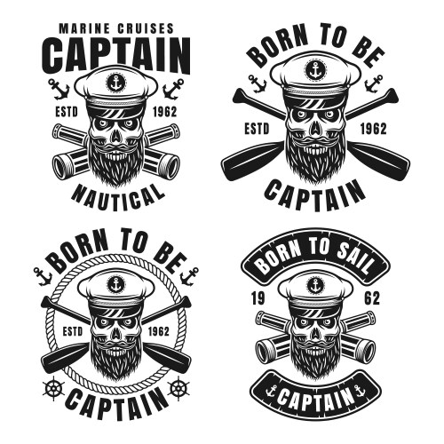 Captain Logos Vector Images (over 12,000)
