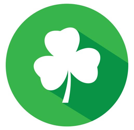 Shamrock logo Royalty Free Vector Image - VectorStock