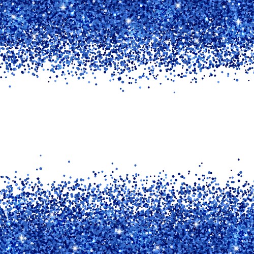 Glitter blue seamless texture Royalty Free Vector Image