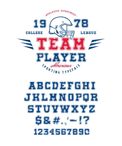 Baseball Number Fonts Vector Images (over 720)