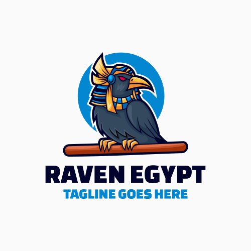 Logo pigman mascot cartoon style Royalty Free Vector Image
