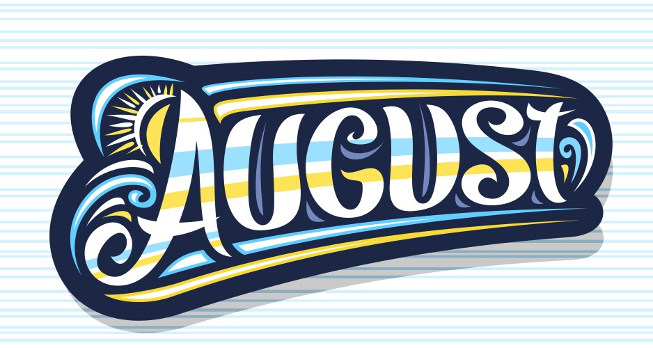 August Cartoon Vector Images (over 5,000)