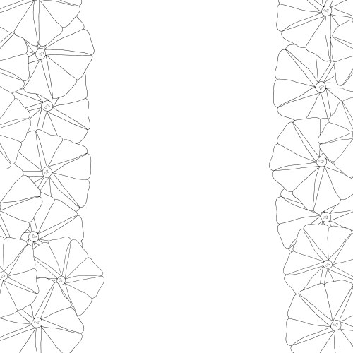 Morning Glory Outline Vector Images (over 200)