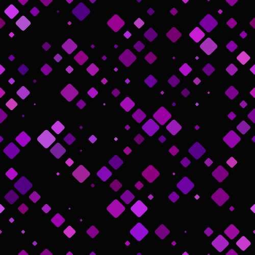 Repeating diagonal rounded square pattern Vector Image