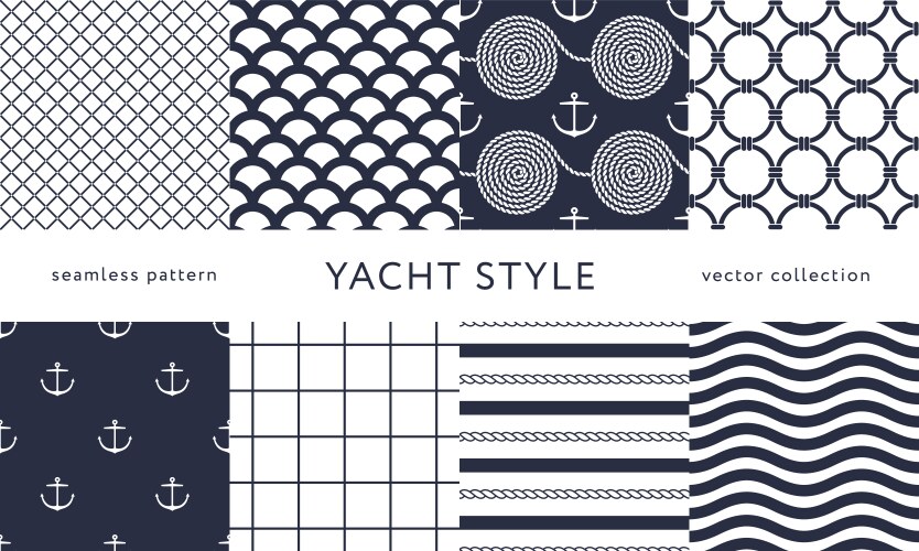 Nautical patchwork seamless pattern Royalty Free Vector Nautical patchwork seamless pattern Royalty Free Vector