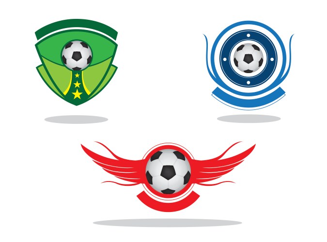 Football or soccer symbol Royalty Free Vector Image