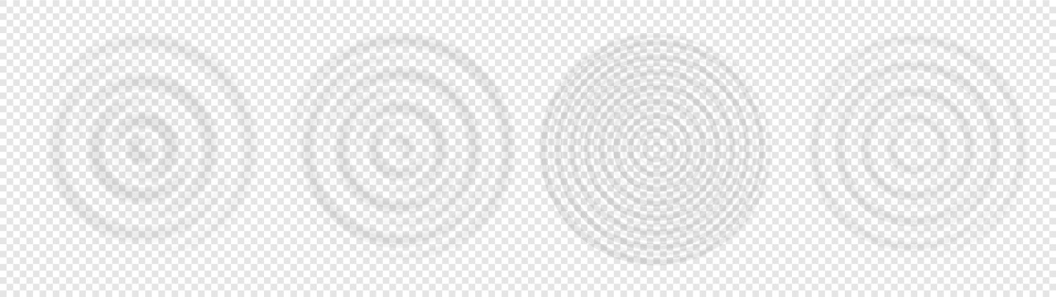 Ripple water top view Royalty Free Vector Image