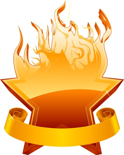 Fire icon Royalty Free Vector Image - VectorStock