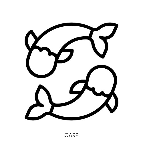 Carp Outline Vector Images (over 1,800)