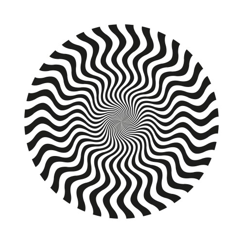 Circular Optical Illusion Vector Images (over 5,500)