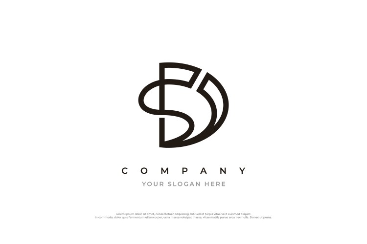 Sd logo Vector Images & Graphics for Commercial Use | VectorStock