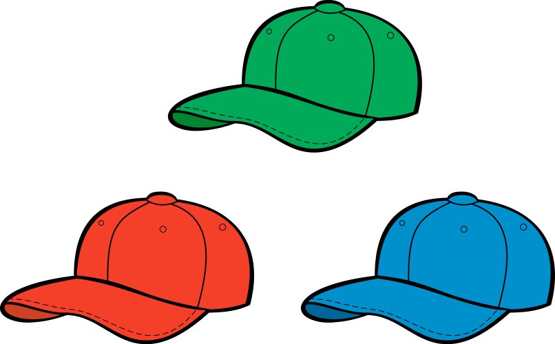 Yellow baseball cap icon Royalty Free Vector Image