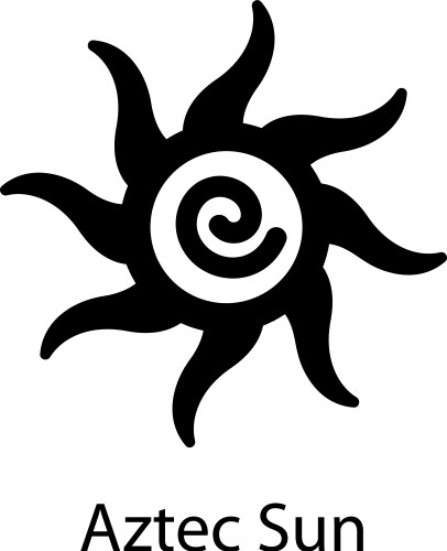 Indigenous sun Royalty Free Vector Image - VectorStock