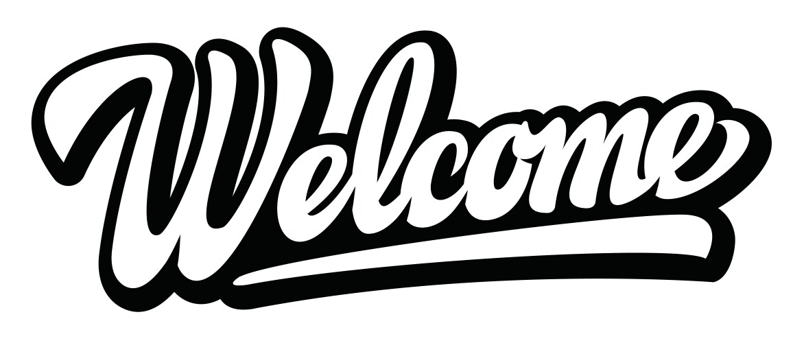 Welcome Calligraphy Vector Images (over 9,300)