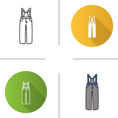 Ski pants Vector Images & Graphics for Commercial Use | VectorStock