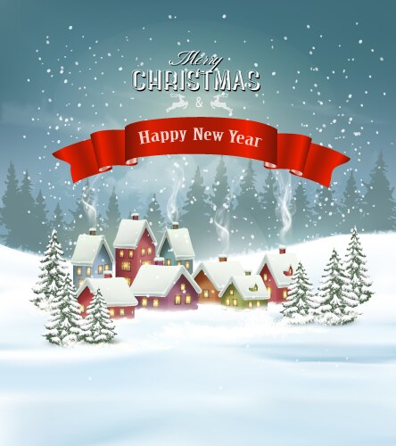 Christmas winter banners with presents Royalty Free Vector