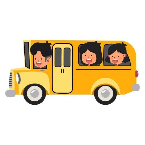 Go by Bus Vector Images (over 780)