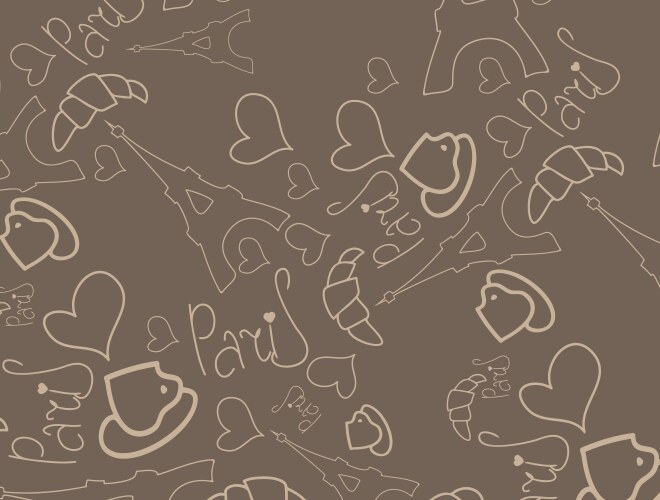 Paris doodles Royalty Free Vector Image - VectorStock