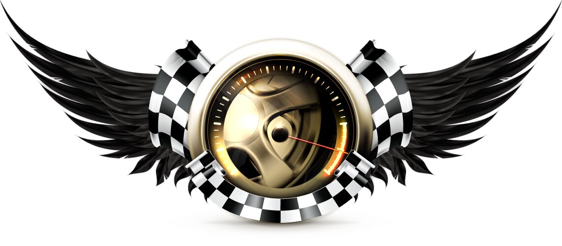 Racing Speed Emblem Royalty Free Vector Image - VectorStock