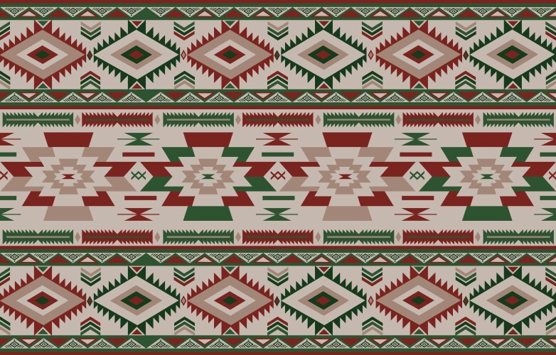 Abstract ethnic tribal native pattern wallpaper Vector Image