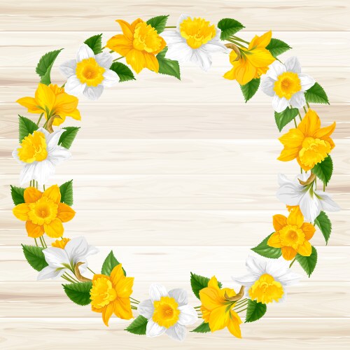 Floral borders on transparent background Vector Image