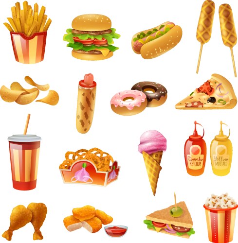 Fast Food Menu Vector Images (over 100,000)