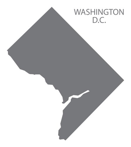 Washington Dc Map Vector Images (over 850)