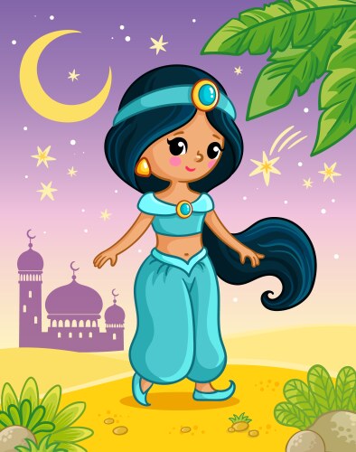 Princess Jasmine Vector Images (58)