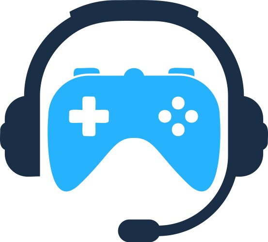 Game guru - master gamer video theme logo Vector Image