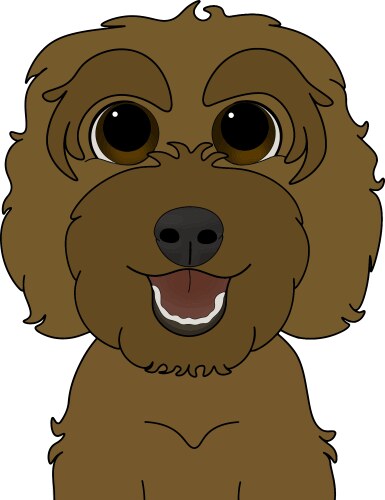 Labradoodle Vector Images (over 240)