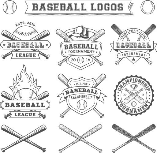 Baseball Logo Vector Images (over 21,000)