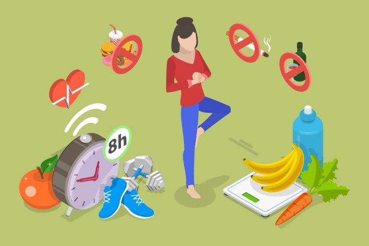 Good habit and bad habits Vector Images & Graphics for Commercial Use ...