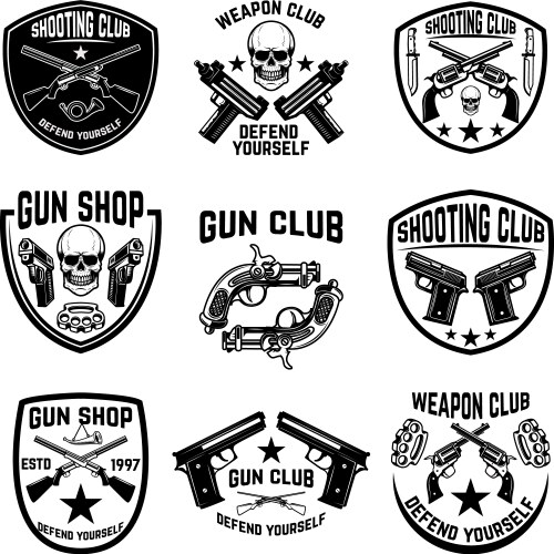 Gun Label Vector Images (over 6,700)