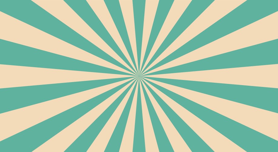 Sunrise retro background summer 70s poster Vector Image