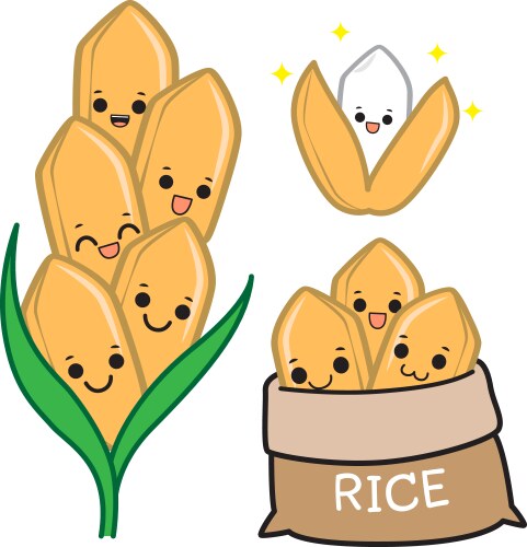 Rice Cartoon Vector Images (over 18,000)