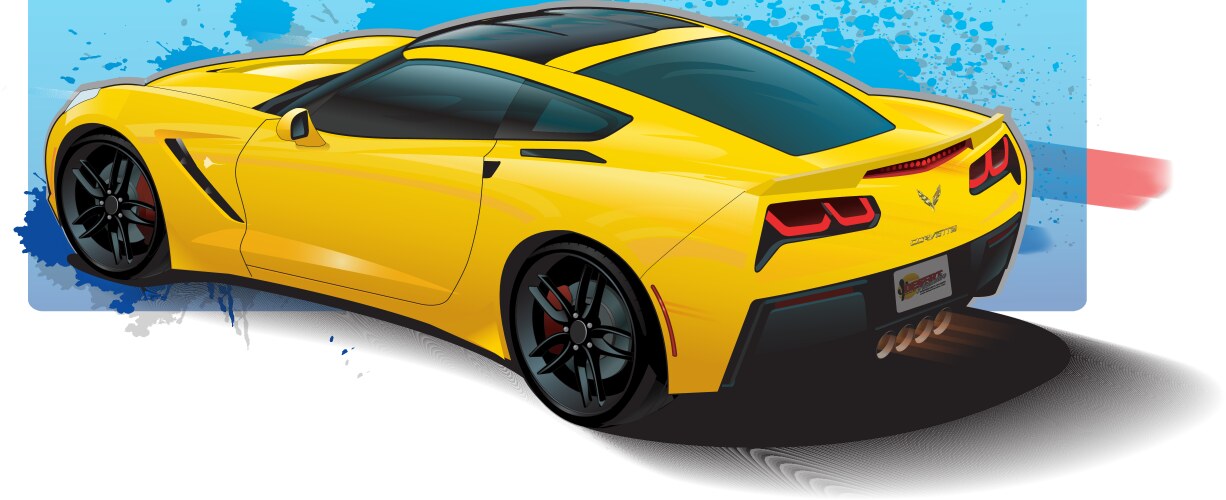 Corvette Vector Images (over 380)
