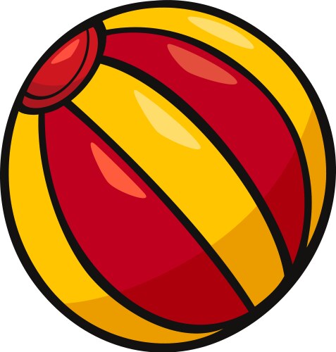 Basketball ball cartoon clip art Royalty Free Vector Image