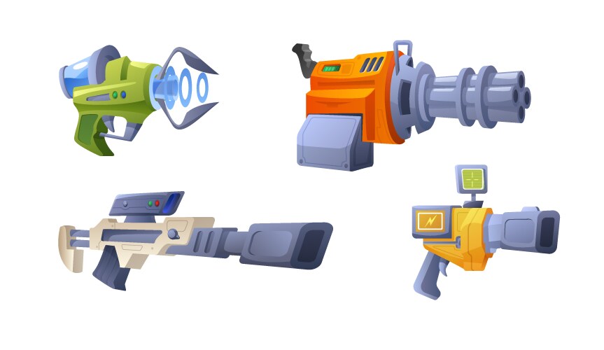 Cartoon Revolver Vector Images (over 2,900)