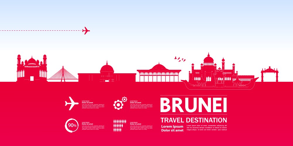 Brunei Landmark Vector Images (over 250)