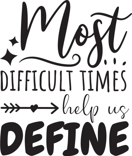 Dont stop until youre proud design on white Vector Image