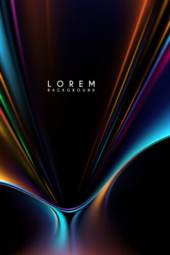 Abstract neon light rays background Royalty Free Vector
