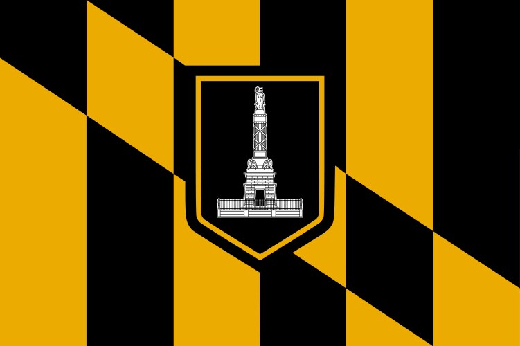 Maryland Flag Baltimore Vector Images (over 500)