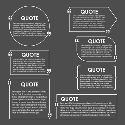 Quote Bubble Vector Images (over 34,000)