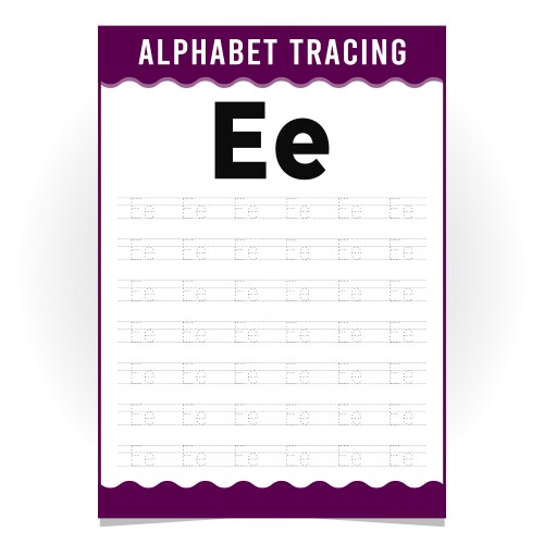 Flashcard Letter E Vector Images (over 230)