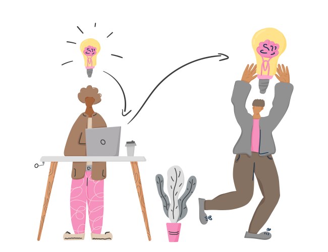 Students Cheating Vector Images (63)