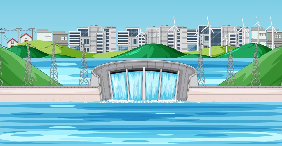 Dam Drawing Vector Images (over 500)
