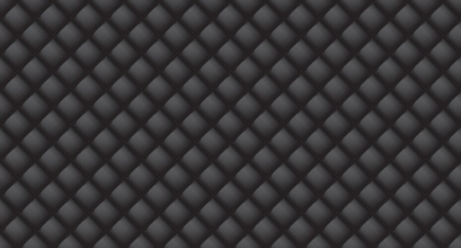 Simple upholstery quilted background gold leather Vector Image