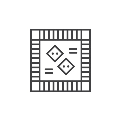 Game board icon Royalty Free Vector Image - VectorStock