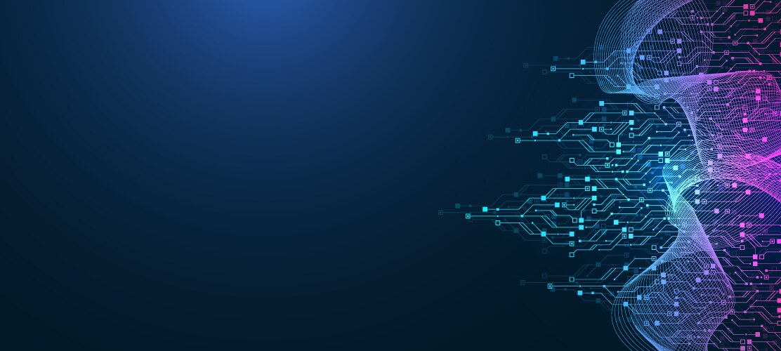 Quantum computing Royalty Free Vector Image - VectorStock